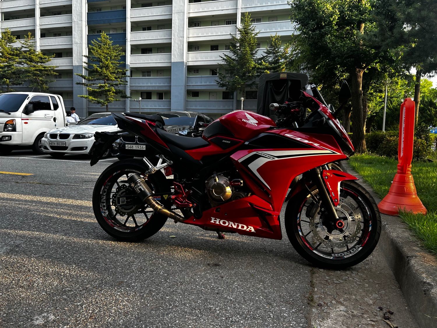 혼다 CBR 500 R 2021년식 개인중고 550만원 | 라이트바겐