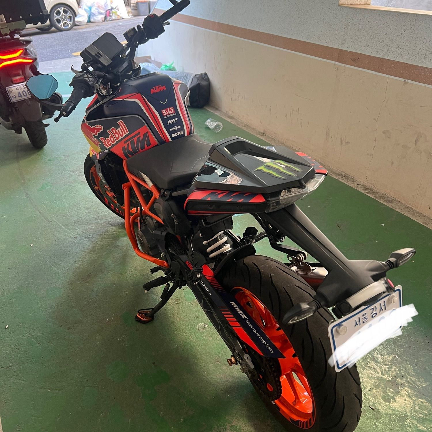 KTM 390 듀크 2021년식 개인중고 470만원 | 라이트바겐